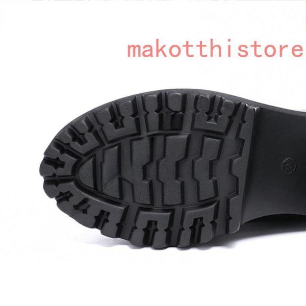 編みあげブーツミディアムブーツショートブーツ編み上げブーツ24.5