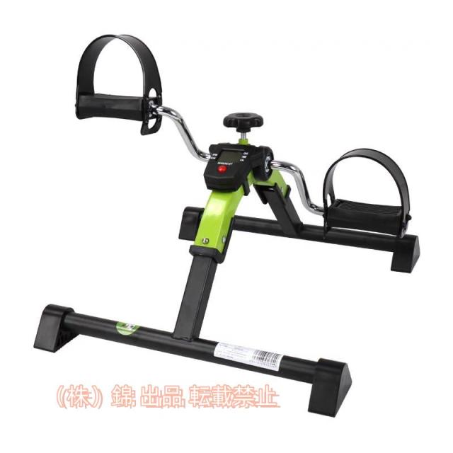 フィットネスバイク 絆 ながら エクササイズ 足 株式会社錦 こぎ ペダル 折りたたみ 負荷調整可 カロリー計算 プチトレサイクル 2色