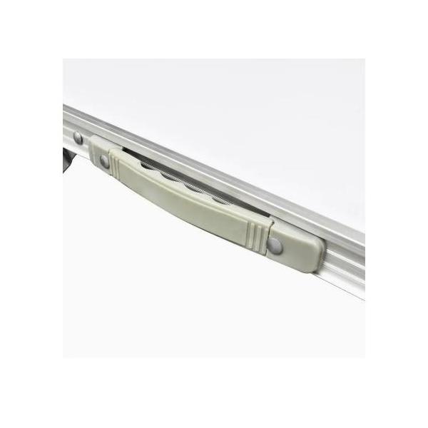 調節可能なアルミ製折りたたみテーブル 株式会社錦 119.38cm x 60.96cm、キャンプ?テールゲーティング?ビーチアウトに便利で軽量