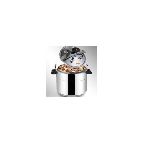 新型 業務用圧力鍋 ステンレス 大容量圧力鍋 株式会社錦 18L 業務用/