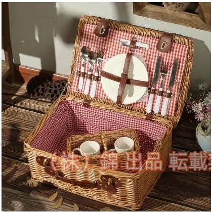 オックスフォードクロス、アウトドアキャンプ＆ピクニックに最適、株式会社錦 食器は含まれません