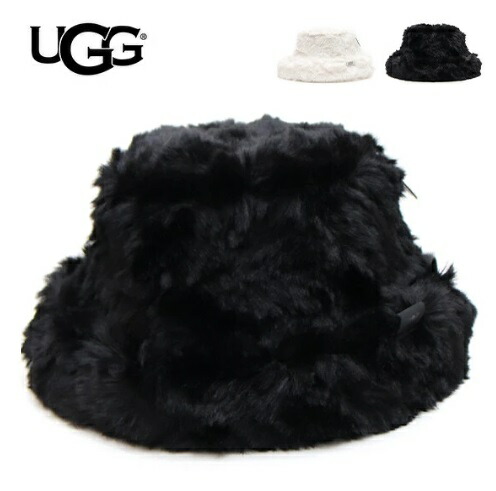 UGG アグ W FAUX FUR BUCKET HAT バケットハット ファー もこもこ ハット 帽子 レディース小物雑貨 クリスマスプレゼント ギフト