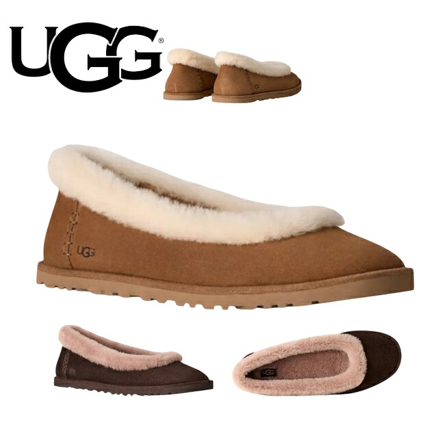 UGG アグ レディース ゾラ バレエ ブラット ローファー スリッポン シューズ シープスキンヒール 靴 1178111正規品 ムートン 新作 ブーツ 冬物 クリスマス プレゼント 誕生日 ギフト