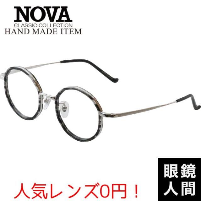 レディース 女性 丸メガネ 丸眼鏡 丸 メガネ 眼鏡 ラウンド 鯖江 国産 日本製 HAND MADE ITEM H 3120 8 45