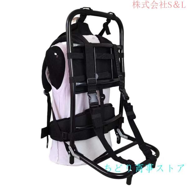 背負子キャリーアルミフレームパック軽量背負う補助具折りたたみ可能着脱簡単キャリーカート背負い子背負投釣りS＆L登山運搬錆びにくい収納可能荷物運搬