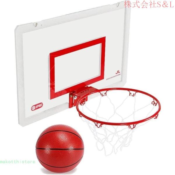 バスケットゴールバックボードミニバスケットボード屋内屋外ユースチャイルドバスケットボールリムネットS＆Lポータブルオフィス寝室バスケットボールゴール
