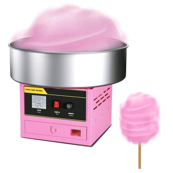 110V業務用綿菓子製造機ステンレス鋼わたあめ機わたがし機食品グレード素材市販のコットンキャンディメーカーお菓子作りS＆L簡単操作手入れが簡単全自動
