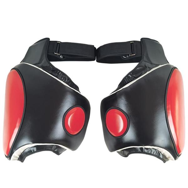 太ももパッド、スポーツ保護、キックボクシングタイスタイル太ももパッドヘビーヒッターボクシングボディプロテクター、アップグレードされ厚みのあるEVAライナ