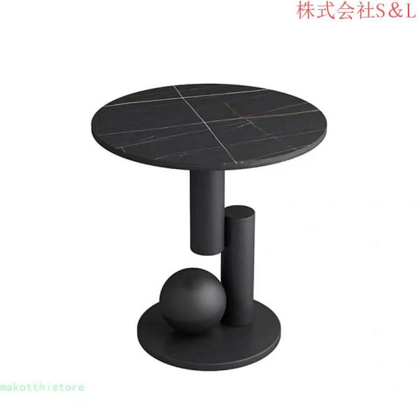 モダンなラウンドコーヒーテーブル - ソファエンドテーブルサイドテーブルリビングルーム小さなベッドサイドテーブル - リビングルームベッドルームオフィス用サ