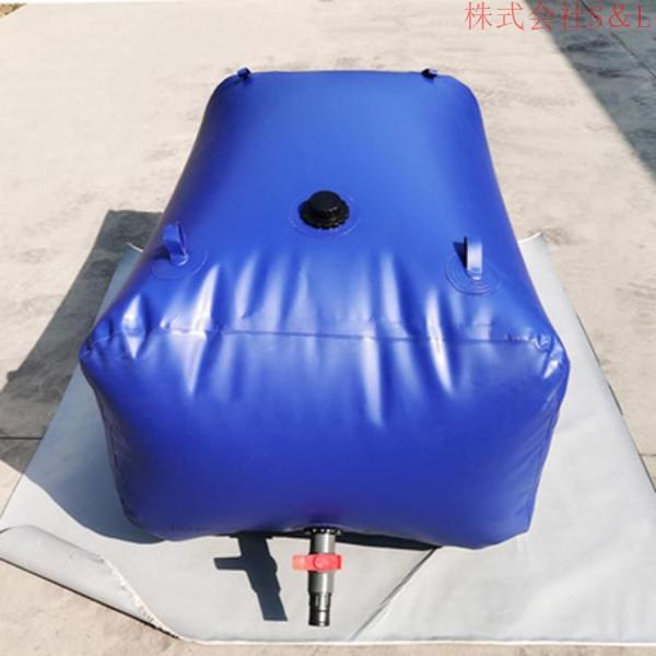 貯水タンク 袋 キャリア 非常用貯水ブラダー、 大容量の携帯用水入れ、株式会社S＆L  耐火性農業用水タンク (Size : 1.8x1.2x0.7m/1500L/396Gal)