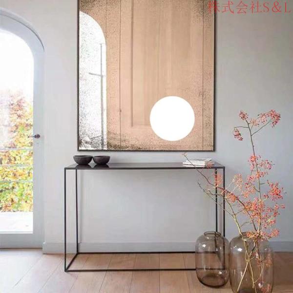 黒、白スリム サイドテーブル 金属 株式会社S＆L コンソールテーブル シンプルさ 北欧 ハイテーブル 廊下玄関リビング部屋 収納テーブル スリム 省スペース 家具