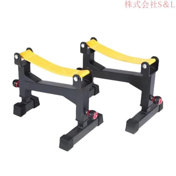 デッドリフトバッファースタンド、安全スタンド、調整可能な高さ、1763ポンドの容量、筋力トレーニングアクセサリー株式会社S＆Lスクワットに最適