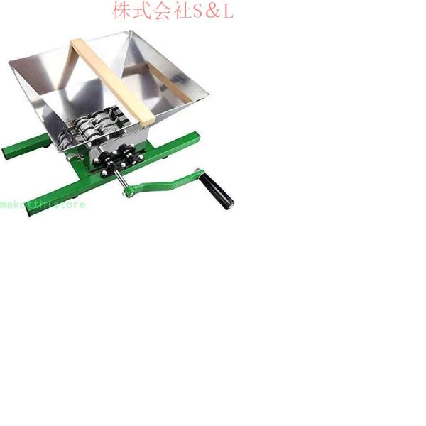 粉砕機 食品 手回し粉砕機 手動 小型 破砕機 家庭用 業務用 7L 大容量 株式会社S＆L 果物 野菜 粉砕機械 ステンレス鋼 お手入れが簡単