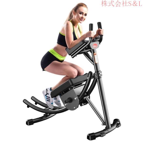 アブクラッシャー腹筋マシーン筋トレダイエット器具腹部トレーニングフィットネス腹部機械S＆Lローラーグライダーフィトネス機器ビューティーウエストマシン