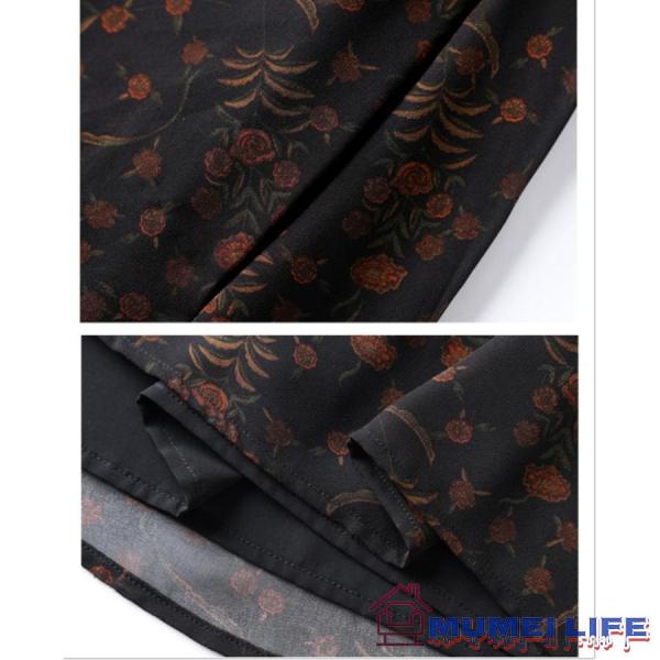 ギャザー 花柄 フォーマル 姪の結婚式 60代 ワンピース 叔母 お宮参り