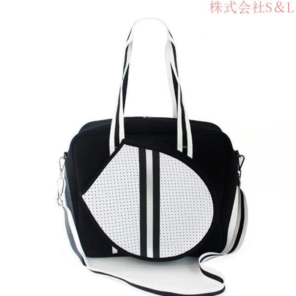 旅行テニストート、軽量テニスラケットバッグ店2ラケット、屋外スポーツテニスバドミントンラケットトートハンドバッグ男性女性用