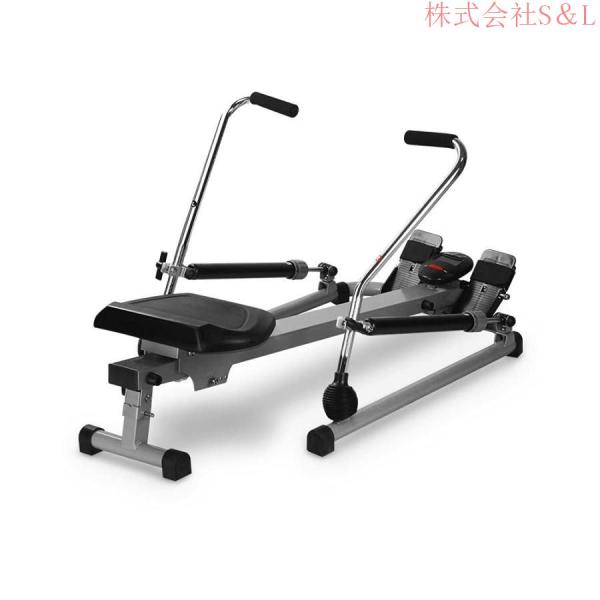 ローイングマシーン，ボート漕ぎ運動器具家庭用ローイングマシン折りたたみ式サイレント油圧ローイングマシンS＆L多機能リハビリトレーニングフィットネス機器