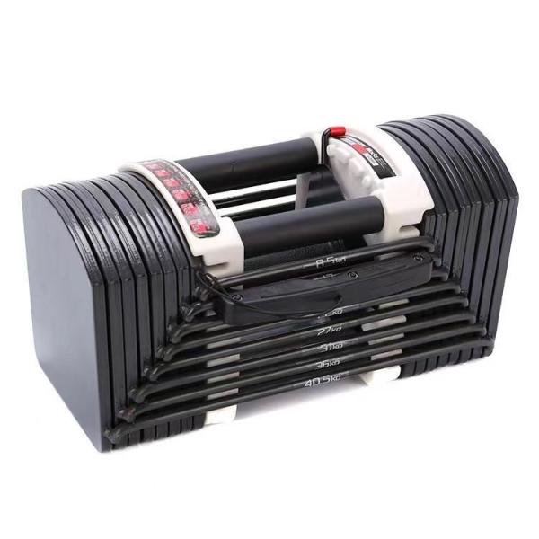 ダンベル 変式 ブロック アジャスタブル パワー セット 90ポンド ( 両手セット 合計 80 Kg ) セット 5 kg 40 kg 17段階 調整 能