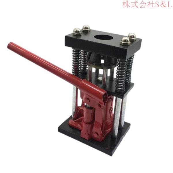 手動油圧パイプ 圧着機圧力パイプ 圧着装置農業用スプレーポンプ 高圧ホース油圧ツール ホース圧着工具 油圧ホースクリンパー株式会社S＆L 圧着ペンチ-小さい6歯