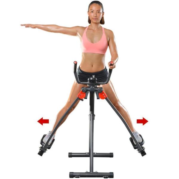 クロストレーナー家庭用、ウォーキングマシンエアウォーカー静音、S＆L腰を足の筋肉を鍛える器具、フィットネス下半身トレーニング器具、高齢者ステッパー室内