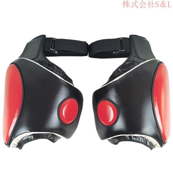 太ももパッド、スポーツ保護、キックボクシングタイスタイル太ももパッドヘビーヒッターボクシングボディプロテクター、アップグレードされ厚みのあるEVAライナ
