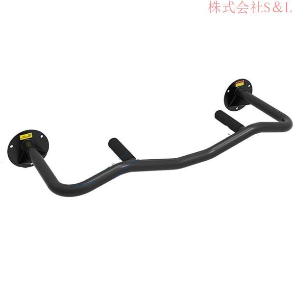 懸垂バー壁掛け懸垂バーPullUpBar壁に取り付けられたプルアップバー懸垂棒自宅用の腹筋/胸筋トレーニング器具S＆Lぶらさがり健康器マルチジム取り付けが