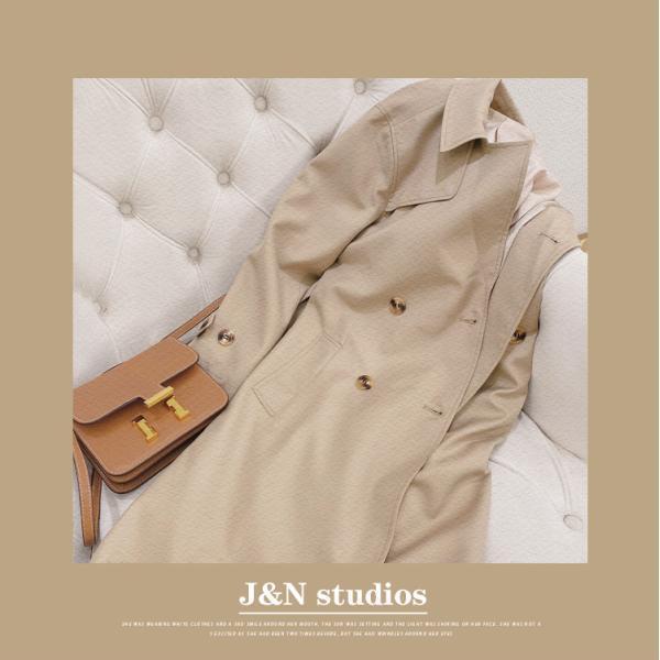スプリングコート トレンチコート レディース 秋服 春 ロング Aライン