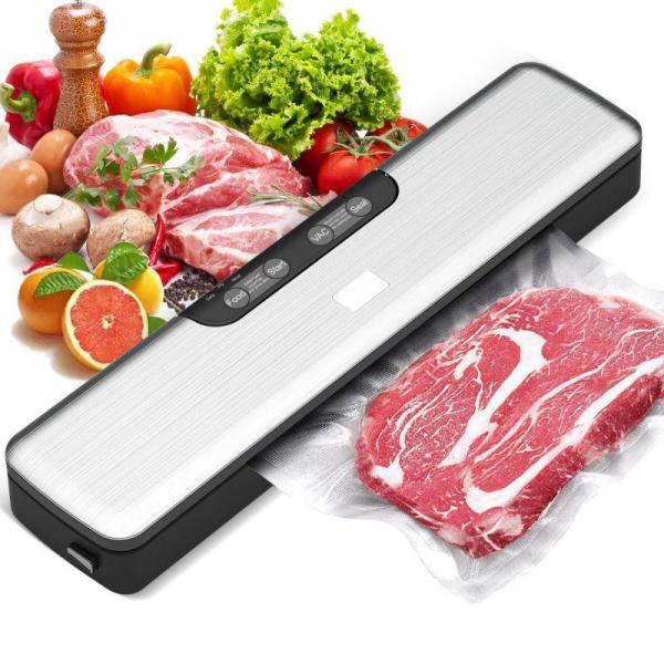 真空パック機 フードシーラー 70kPa吸引力 真空脱気 コンパクト 軽量 低騒音 クローバー株式会社 簡単操作 鮮度長持ち 酸化防止 切り置き 家庭用 専用袋