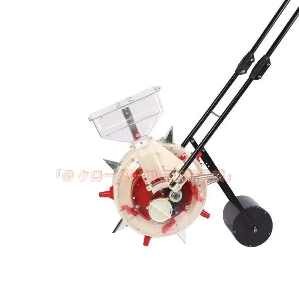 種まき機 手動種まき機 野菜播種機 手動プッシュ 播種機 手押し式種まき機 種まき器 クローバー株式会社 精密種まきツール 調整可能な植物間隔 野菜 トウモロコシ 綿大豆ピーナッツ