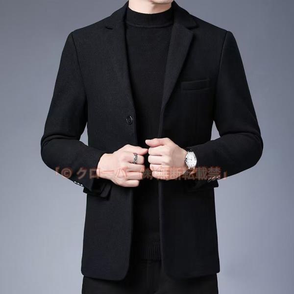 テーラードジャケット メンズ ブレザー ジャケット メンズ 春 秋 クローバー株式会社 冬 40 50代 ウール 羊毛 ビジネス カジュアル コート テーラード