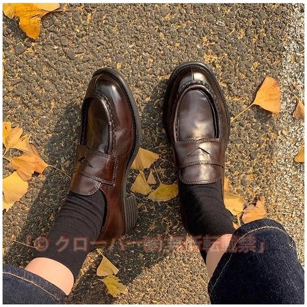 ローファー レディース 本革 パンプス 柔らかい 歩きやすい おしゃれ クローバー株式会社 防滑 疲れない フラットシューズ ローファー スリッポン フラットシューズ