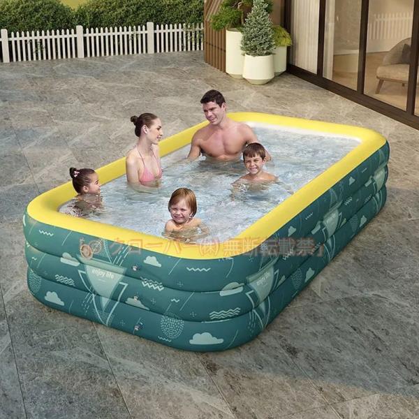 大型 プール ビニールプール 超大型 家庭用プール 子供プール ファミリープール クローバー株式会社 キッズプール エアープール プレイプール おしゃれ 面白ビーチ