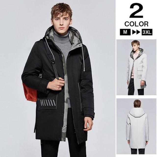 クーポン対象 年末セール ダウンコート メンズ アウター ダウンジャケット ジャケット アウトドア 厚手 登山 防寒着 冬服 冬物 撥水 暖かい 送料無料 クリスマスギフト ギフトに最適