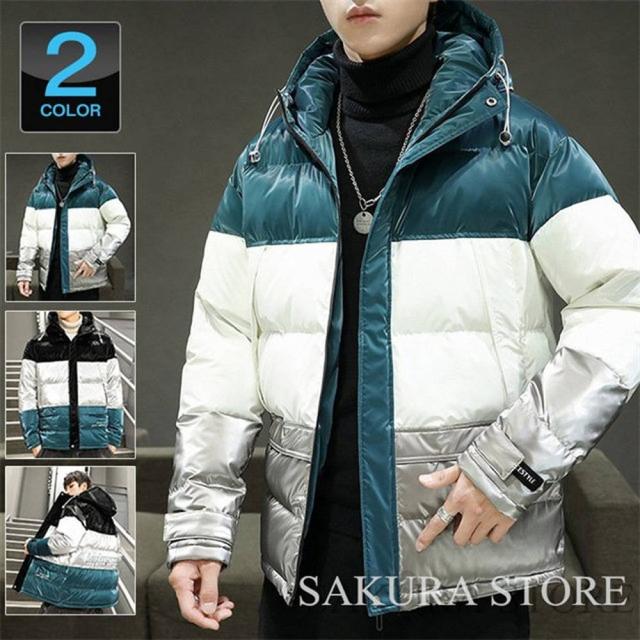クーポン対象 年末セール ダウンジャケット メンズ 防寒着 ブルゾン 厚手 ジャンパー 冬物 暖かい ジャケット アウトドア メンズ ファッション 送料無料 クリスマスギフト ギフトに最適