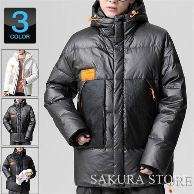 クーポン対象 年末セール ダウンジャケット メンズ ブルゾン 防風 透湿 キルティング ジャケット ジップアップ 冬服 暖かい 防寒 アウトドア 送料無料 クリスマスギフト ギフトに最適