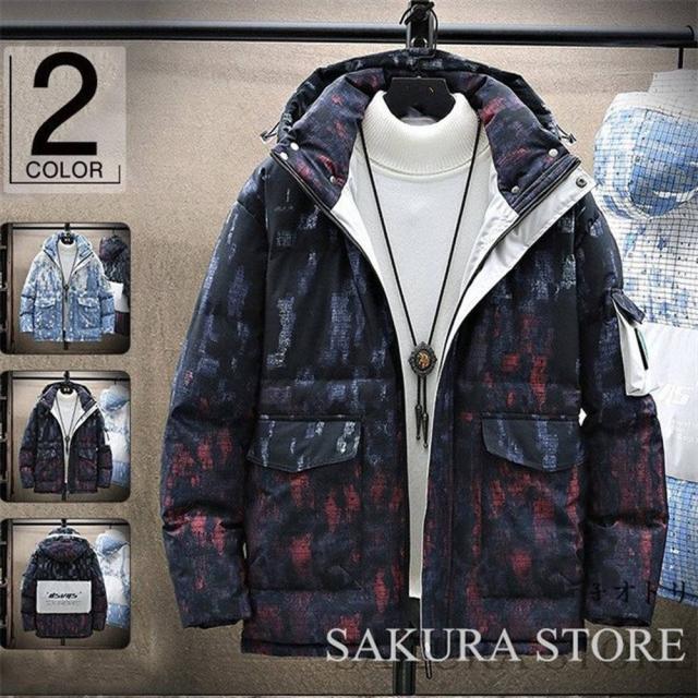 クーポン対象 年末セール ダウンジャケット メンズ ブルゾン 防風 透湿 キルティング ジャケット 厚手 防寒着 チェック柄 秋冬 冬服 暖 送料無料 クリスマスギフト ギフトに最適