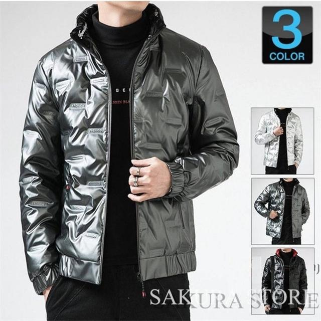 クーポン対象 年末セール ダウンジャケット メンズ ブルゾン 冬服 ジャケット 防寒着 アウター 秋冬 厚手 あったか 防風 メンズファッション 送料無料 クリスマスギフト ギフトに最適