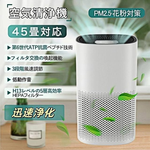 クーポン対象 年末セール 空気清浄機 小型 除湿 ペット ダニ対策 空気清浄機 コンパクト 加湿なし 空気清浄機 ウイルス対策 黄砂 PM2.5 花粉対策 加湿器タバコ ペット ホコリ ニオイ 脱臭 PM2.5 菌 ウイルス 異臭 コンパクト 黄砂 省エネ 送料無料 クリスマスギフト ギフトに