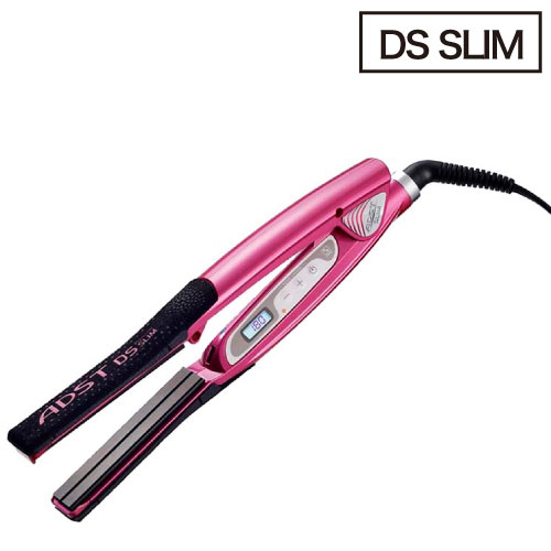 アドスト DS SLIM ストレートアイロン FDSS-19 (ADST 国産 ストレート ヘアアイロン ヘアーアイロン プロ用 業務用 プロ仕様 くせ毛 軽量化 耐久性 父の日 ギフト 送料無料 おすすめ 父の日 ギフト ツヤ パーマ 正規品 メーカー保証付)