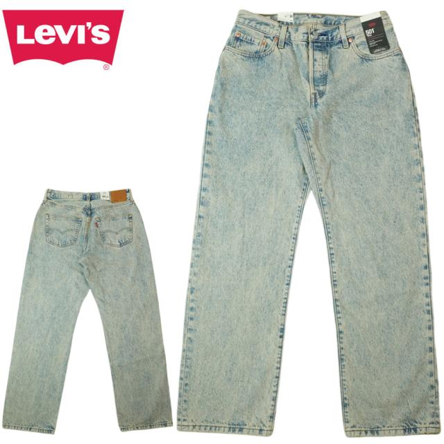 メンズ レディース デニムパンツリーバイス LEVI'SA19590037 501 90's JEANS ストレート ジーンズLEVI'S PREMIUM リーバイスプレミアムMEDIUM WASH ミディアムウォッシュジェンダーフリー ジェンダーレス ケミカル アメカジ カジュアルバギー ス