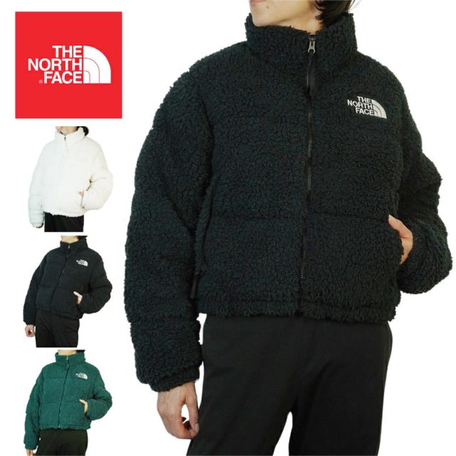 ノースフェイス THE NORTH FACEレディース ジャケットW HP NUPTSE JKTウィメンズ ハイ パイル ヌプシ ジャケットTNF BLACK ブラック PONDEROSA GREEN ポンデローサグリーン GARDENIA WHITE ガーデニアホワイトダウン アウター ボア フリース ロゴ キ