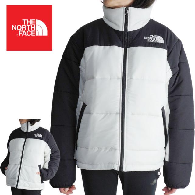 ノースフェイスレディース ジャケットUSA企画 日本未発売W HMLYN INS JKTウィメンズ インサレーションジャケットTIN GREY(ブラック/ホワイト) 白 黒 中綿 シンプル 軽量 アウトドア ストリート