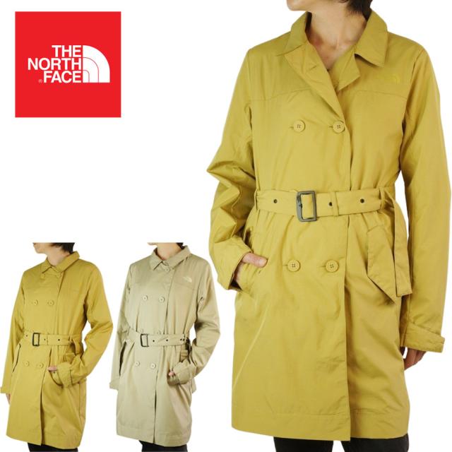 ノースフェイス THE NORTH FACEレディース コートW BELTD TRENCHベルテッド トレンチコートアンテロープタン フラックスベージュ キャメル マウンテンパーカー  アウトドア キャンプ