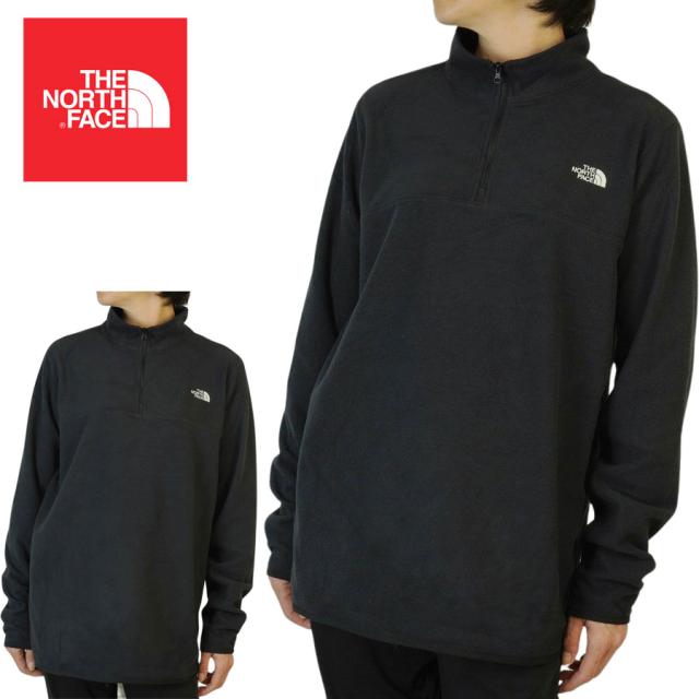 ノースフェイスTHE NORTH FACEレディース フリースW TKA GLACIER QZウィメンズ グレイシャー クオータージップTNF BLACK(ブラック)女性用 フリース トップス ハーフジップ キャンプ 黒
