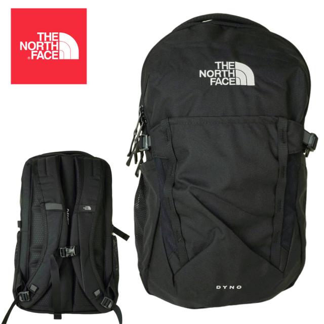 ノースフェイス THE NORTH FACE男女兼用 バックパックDYNO ダイノTNF BLACK(ブラック)リュック USA企画 アウトドア 黒 キャンプ トラベル 旅行