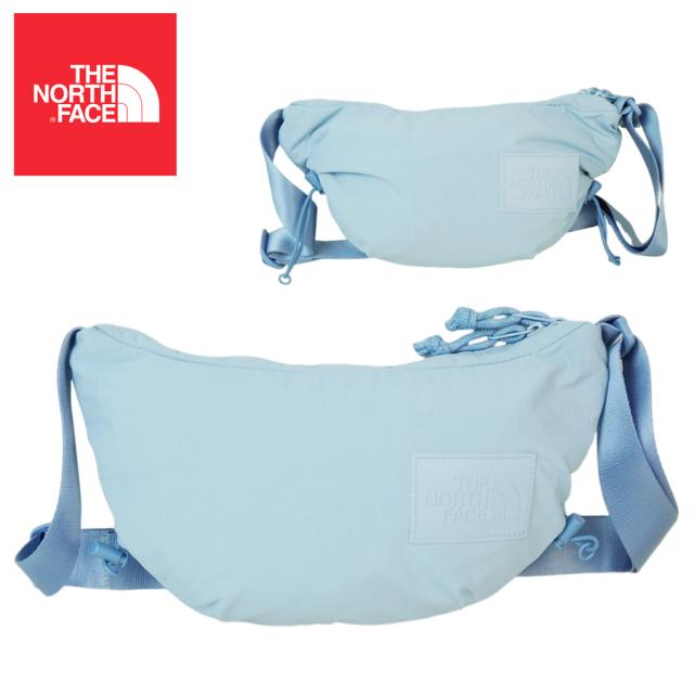 ノースフェイス THE NORTH FACE男女兼用 ショルダーバッグW NEVER STOP CROSSBODY ネバーストップ クロスボディSTEEL BLUE/INDI スチールブルー/インディUSA企画 ヒップパック クロスボディバッグ アウトドア 斜め掛け