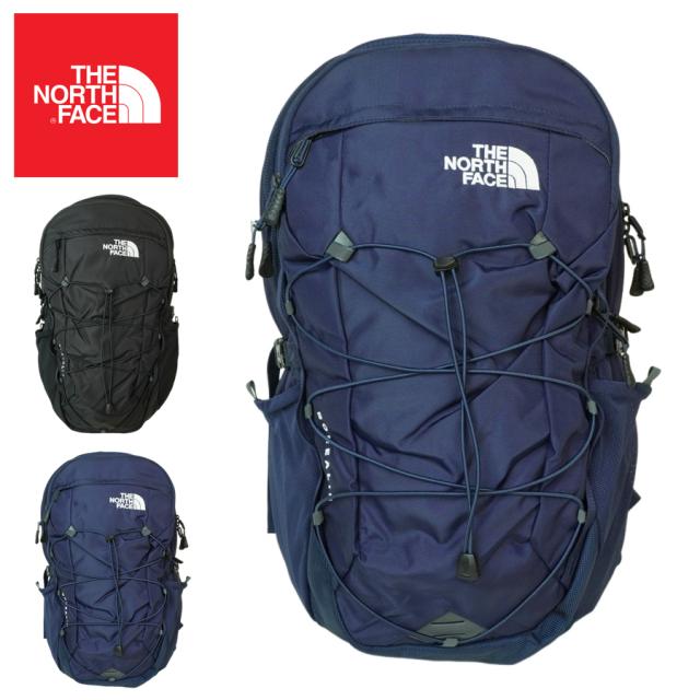 ノースフェイス バッグ THE NORTH FACE男女兼用 バックパックU BOREALIS BACKPACKボレアリス バックパック ネイビー ブラック 黒 紺28L 撥水 大容量 リュック USA企画 アウトドア