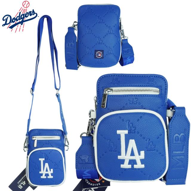 ロサンゼルス ドジャース公式グッズハンドバッグ ロゴ バック ショルダーバッグMLB Mini Crossbody ミニクロスボディーバッグLA DODGERS 大谷翔平 メジャーリーグMOUNTAINWEST マウンテンウェスト 2ウェイPU ビーガンレザー エコレザー