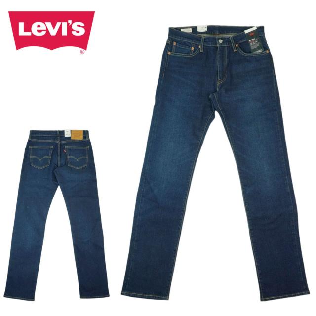 メンズ レディース デニムパンツリーバイス LEVI'S045115469 511 SLIM FIT SELVEDGE　511 スリム フィット セルビッジセルビッチ ダーク ウォッシュ インディゴ 紺ジェンダーフリー ローライズ ジーンズ ジーパン クラシック レトロ