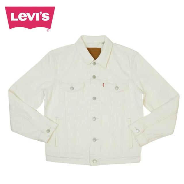 リーバイス LEVI'S デニムジャケットTYPE3トラッカージャケット リーバイス プレミアムLEVI’S PREMIUM THE TRUCKER JACKETホワイト WHITE 白ジージャン Gジャン アウター 上着 ジェンダーレス ジェンダーフリー